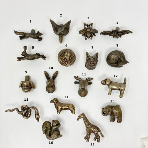 Brass Beetle Drawer Pulls Knobs Insect Cupboard Door Handles - Etsy