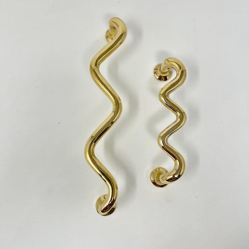 Squiggle Handle - Etsy