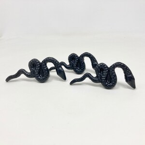 Black Snake Metal Knob | Handle Kitchen Cupboard Home - Etsy