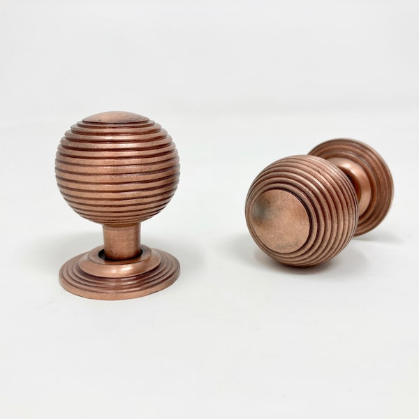 Copper Kitchen Cabinet Knobs - Etsy