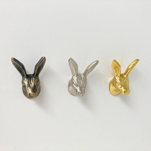 Rabbit Knobs - Etsy
