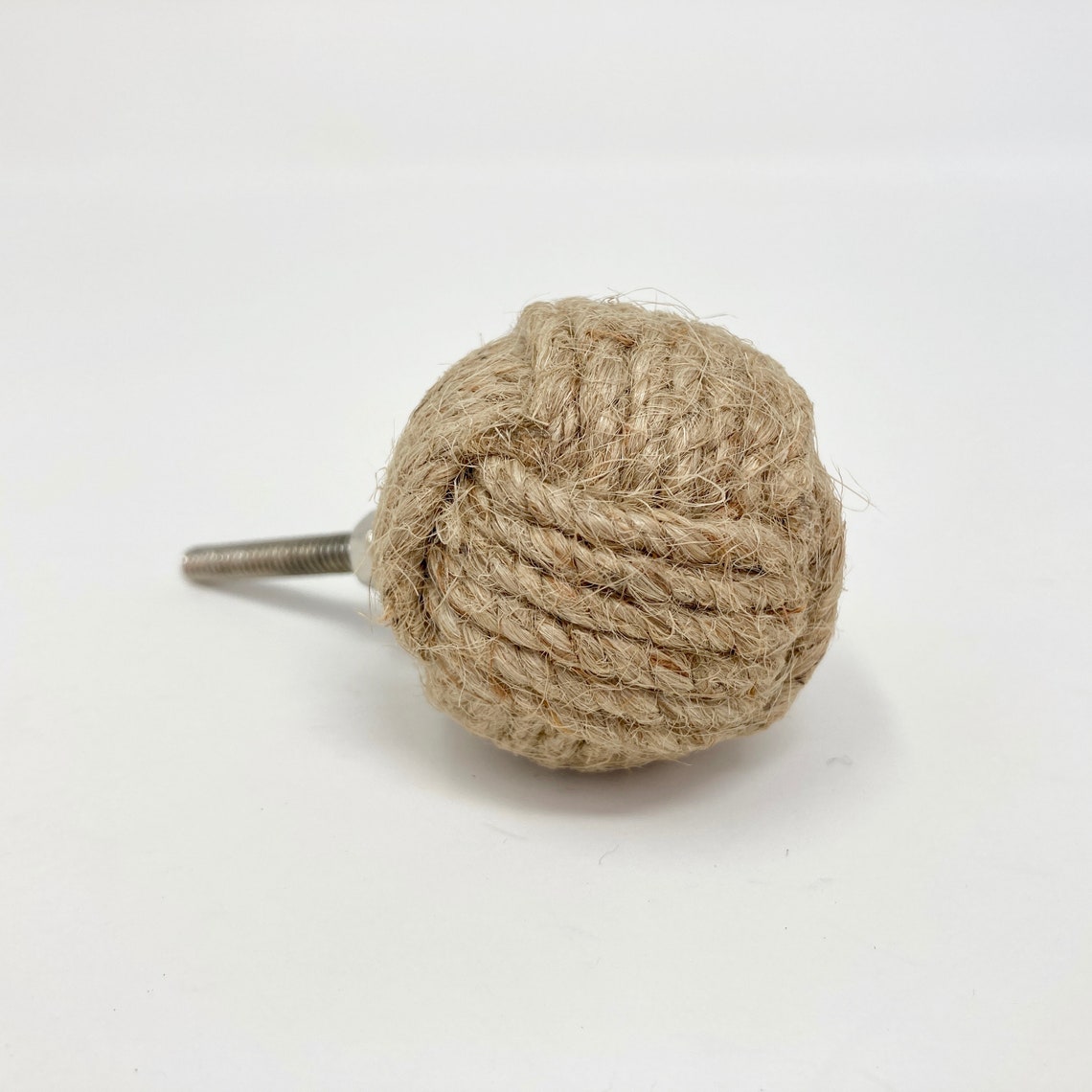 Jute Rope in Natural or Natural & White |home Decor Drawer Pull Nursery ...
