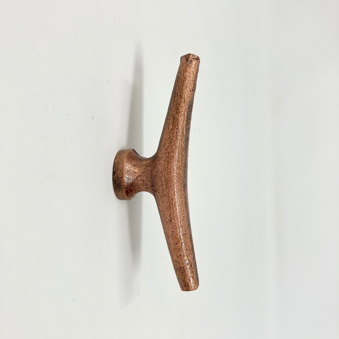 Boat Cleat Knob Nautical Antique Copper Metal Drawer Door Knob Drawer ...