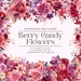 Berry Candy Colored Flowers, Watercolor Flowers, Summer Berry Colors ...
