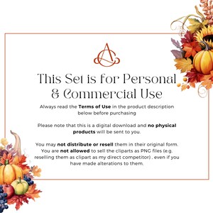 Watercolor Autumn Elements Clipart, Pumpkin Clipart, Autumn Leaves ...