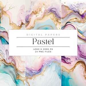 Pastel Abstract Backgrounds, Alcohol Ink Art, Abstract Background ...