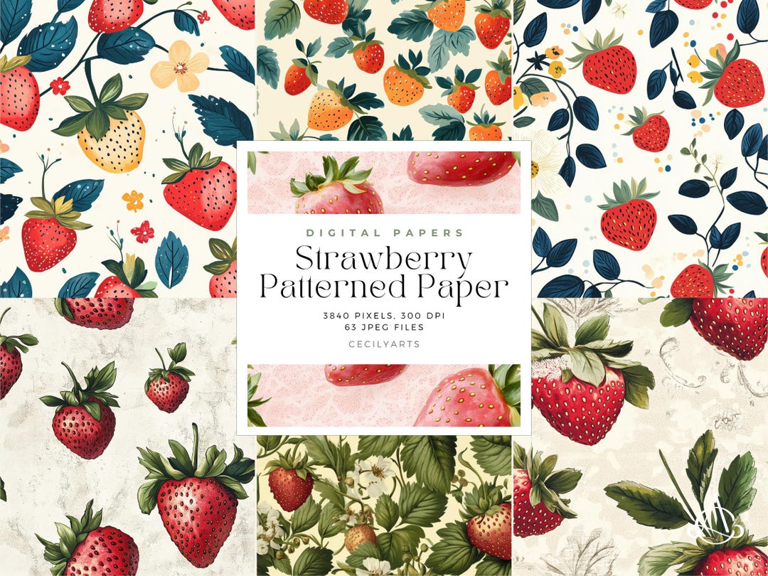 Tropical Florals Seamless Patterns Digital Paper, Tropical Seamless ...