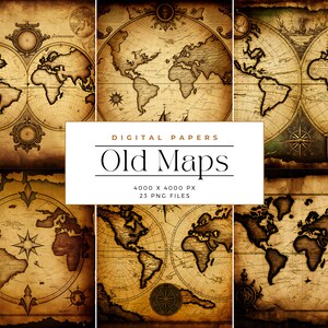 Old Map Background,vintage World Maps, Grunge Maps, Antique Map ...