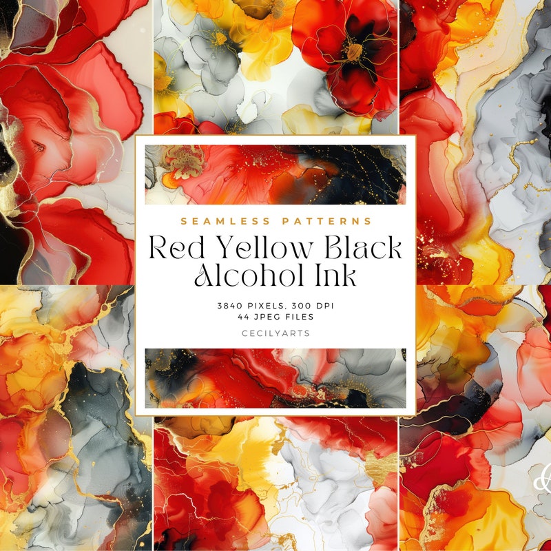 Alcohol Ink Tiles - Etsy