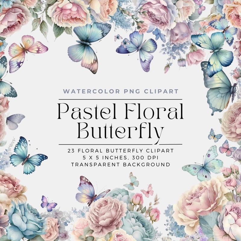 Pastel Color Flowers - Etsy