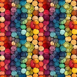 Rainbow Cork Digital Paper, Seamless Damask Patterns, Cork Pattern ...