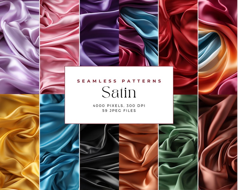 Satin Patterns Printable Pattern, Satin Backgrounds, Digital Paper ...
