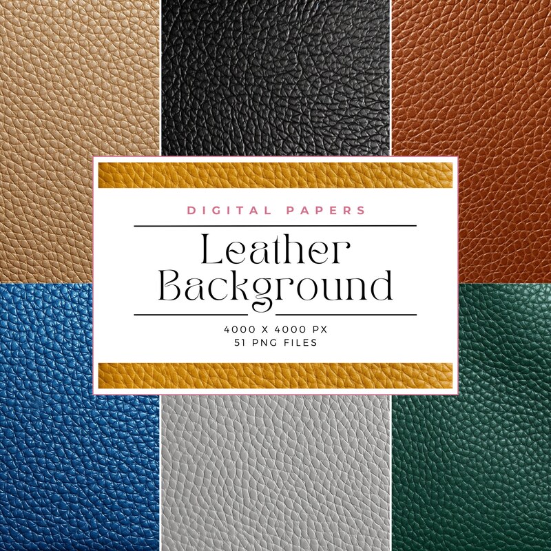 Leather Wall Paper - Etsy