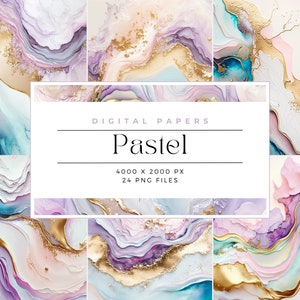 Pastel Abstract Backgrounds, Alcohol Ink Art, Abstract Background ...