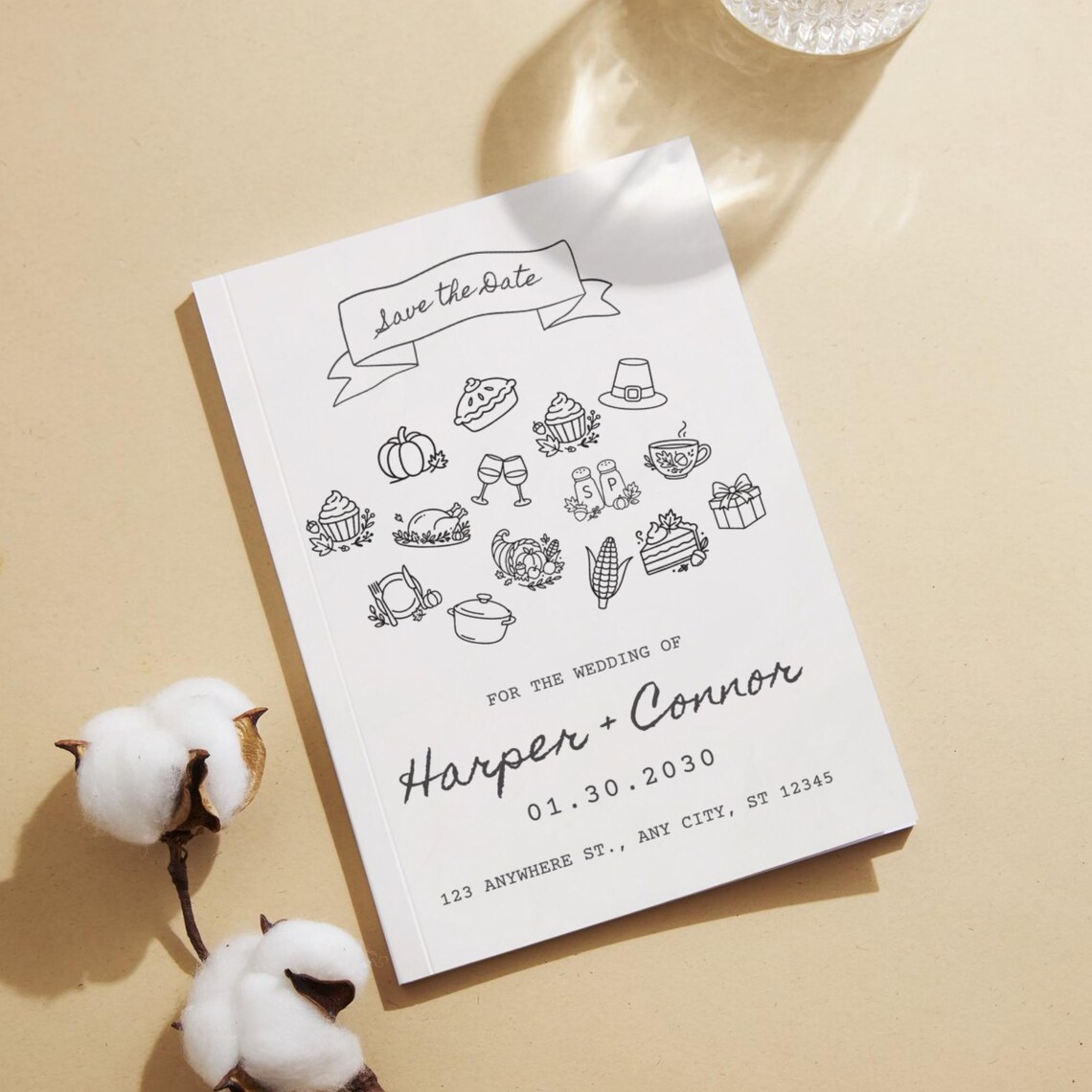 Hand-drawn Thanksgiving Doodles Clipart | Fall Svg and Png Bundle ...