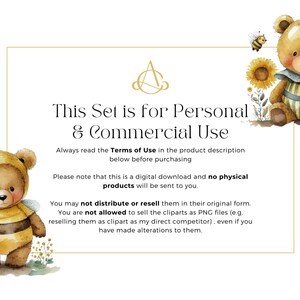 Watercolor Bees Clipart. Digital Clipart Png, Honey Bee Clipart, Cute ...