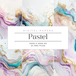 Pastel Abstract Backgrounds, Alcohol Ink Art, Abstract Background ...