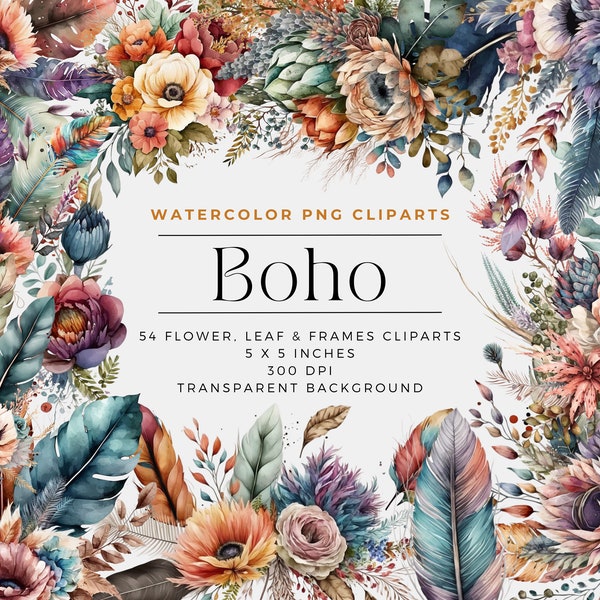 Boho Room Clipart - Etsy