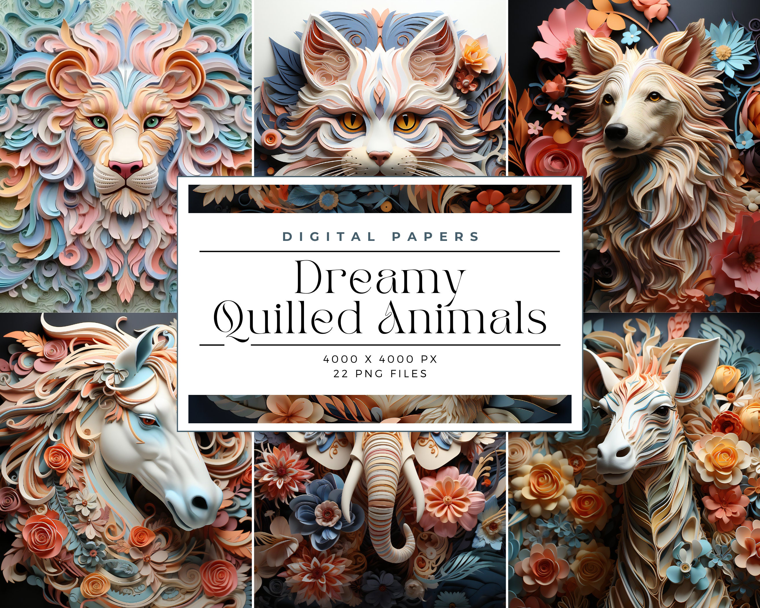 Quilling Animals