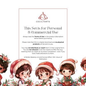 Christmas Boys Cliparts, Christmas Little Boy Watercolor Clipart Bundle ...