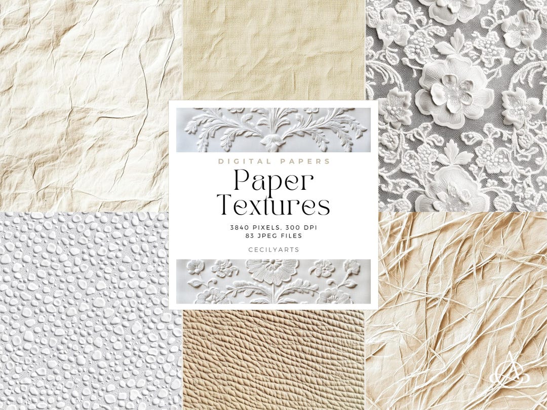 Paper Textures Backgrounds, Neutral Beige Texture Digital Paper, Soft ...