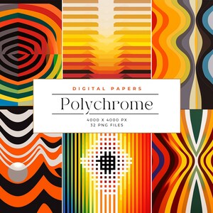 Polychrome Rainbow Backgrounds, Geometric Art, Abstract Background ...