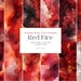 Red Fire Seamless Patterns, Red Alcohol Ink, Digital Paper, Seamless ...