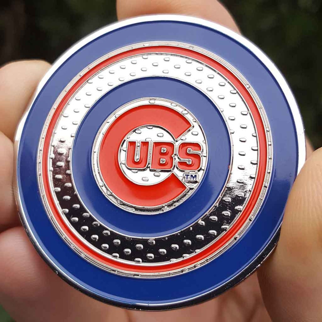 PREMIUM MLB Chicago Cubs 2016 Champions Poker Card Chip Protector Golf ...
