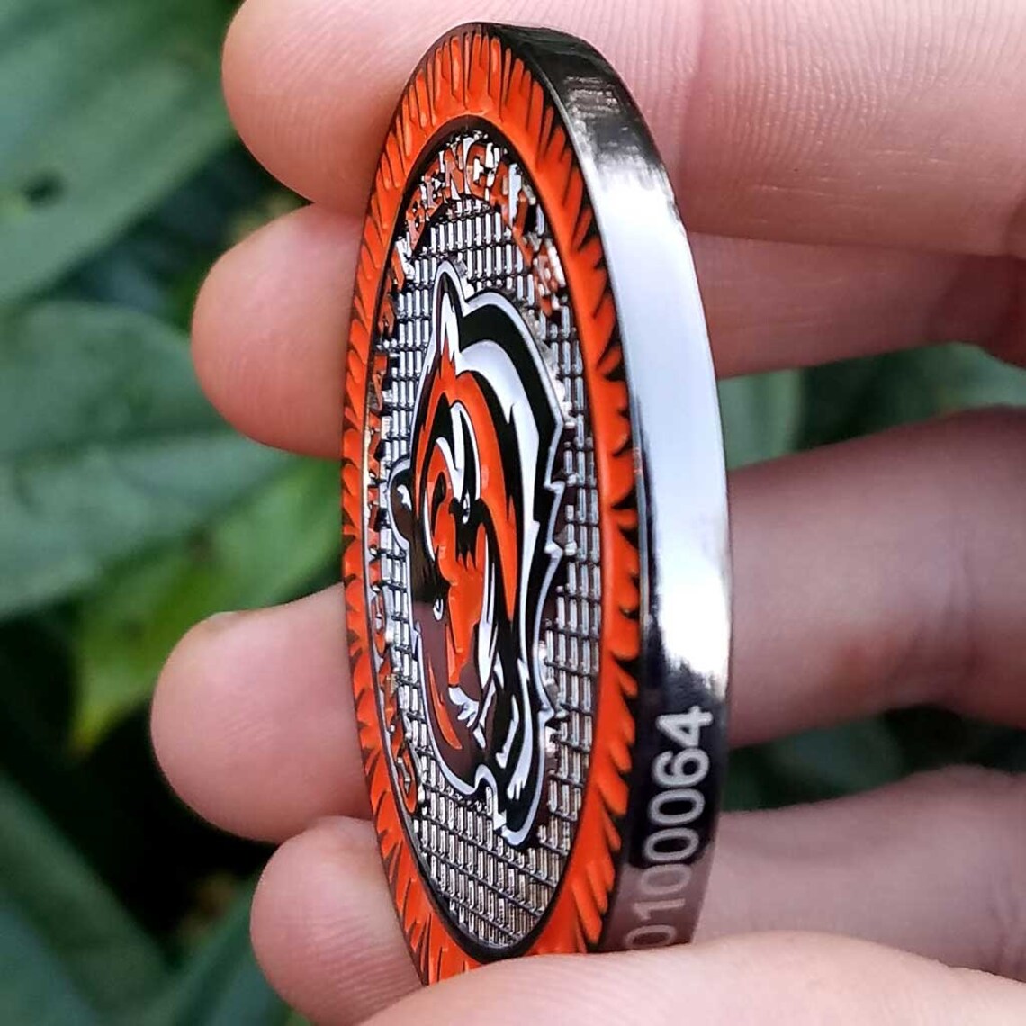 PREMIUM NFL Cincinnati Bengals Poker Card Chip Protector Golf | Etsy