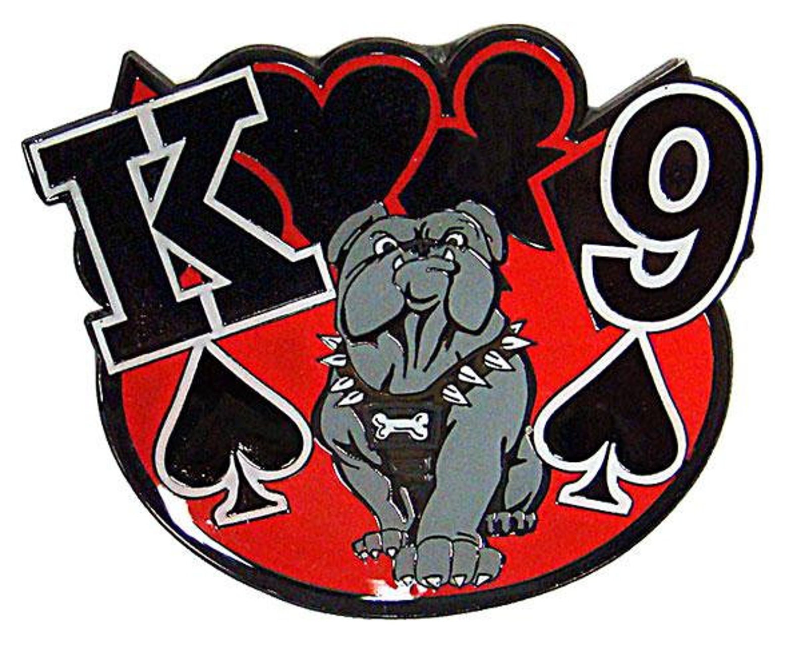 K-9 King 9 of spades poker card guard hand protector new | Etsy