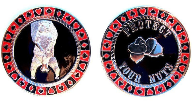 Protect Your Nuts Funny Heavy Poker Card Guard Hand Protector - Etsy