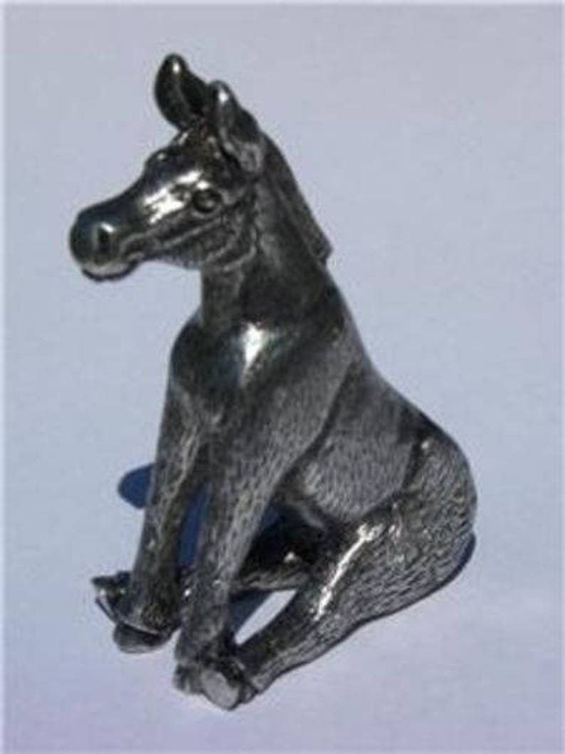 Donkey Figurine Heavy Hand Protector Card Guard Poker Metal | Etsy