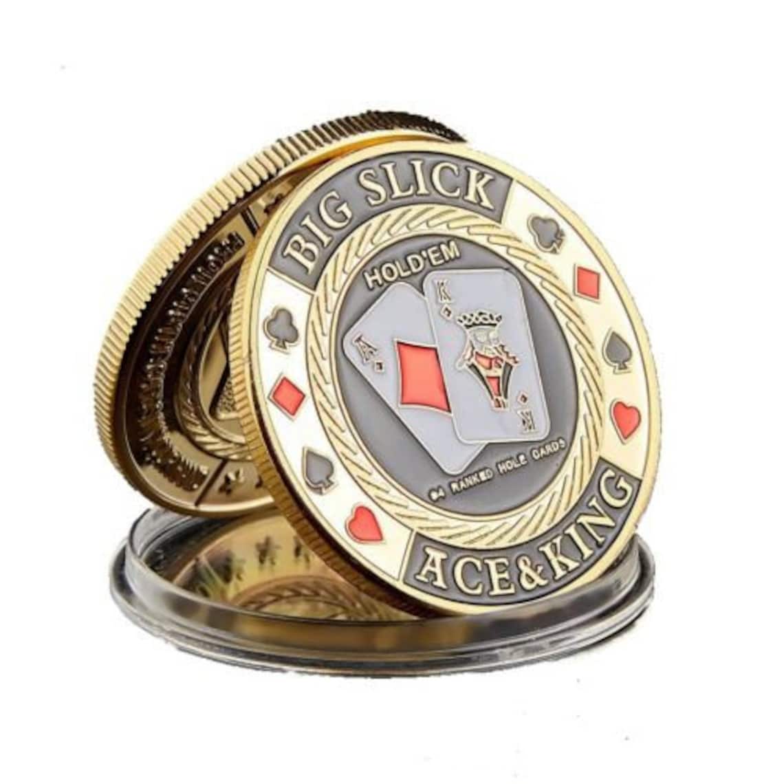 Big Slick Ace King Poker Card Guard Hand Protector New Poker - Etsy ...