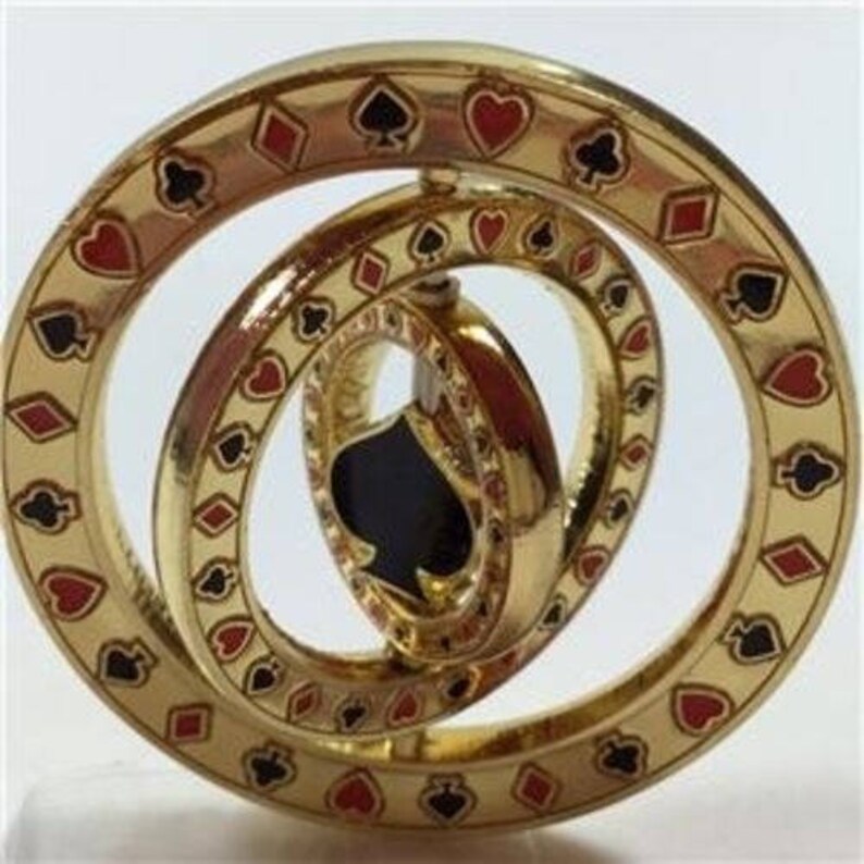 Triple Spade Spinner Suited Card Guard Poker Hand Protector | Etsy