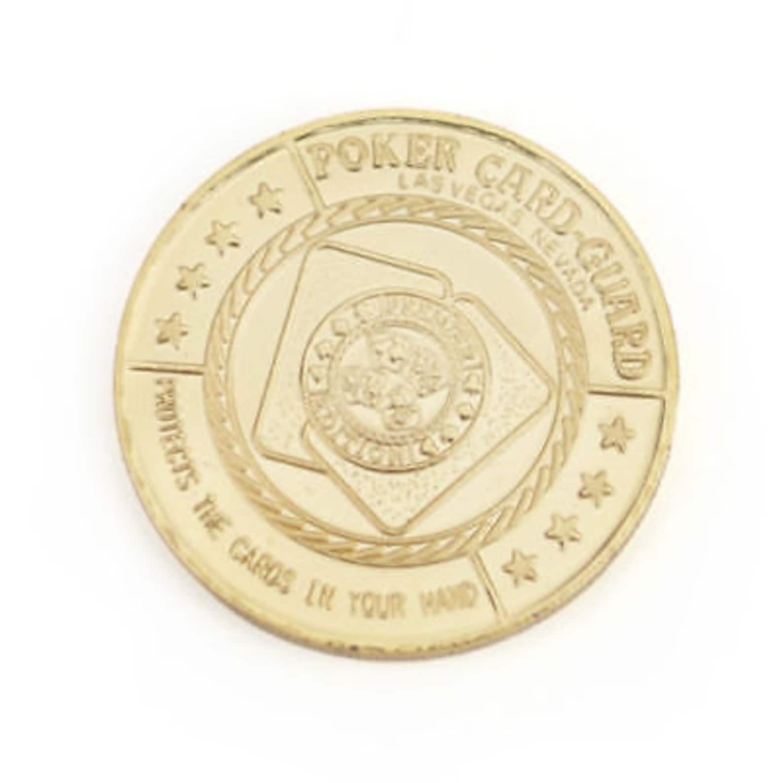 3 PC Metal Poker Buttons Includes Dealer Small Blind and Big - Etsy