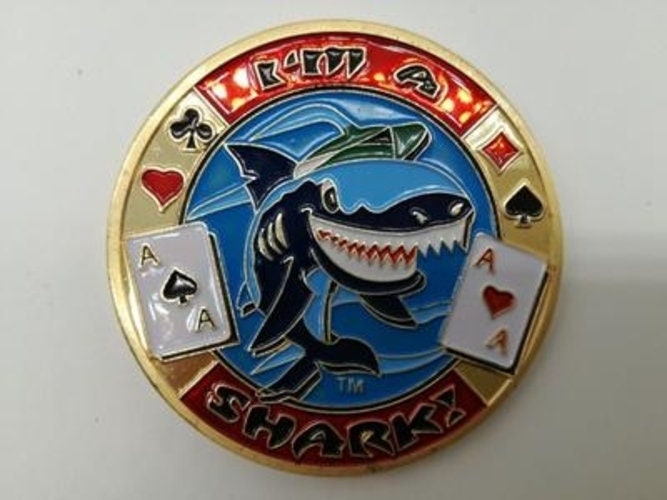Im A Shark Poker Card Guard Hand Protector New Poker Chip - Etsy