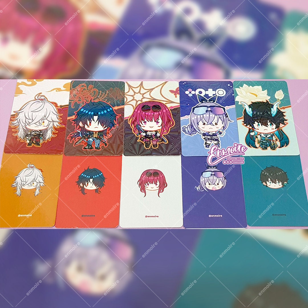 Honkai Star Rail Holo Photo Card - Etsy