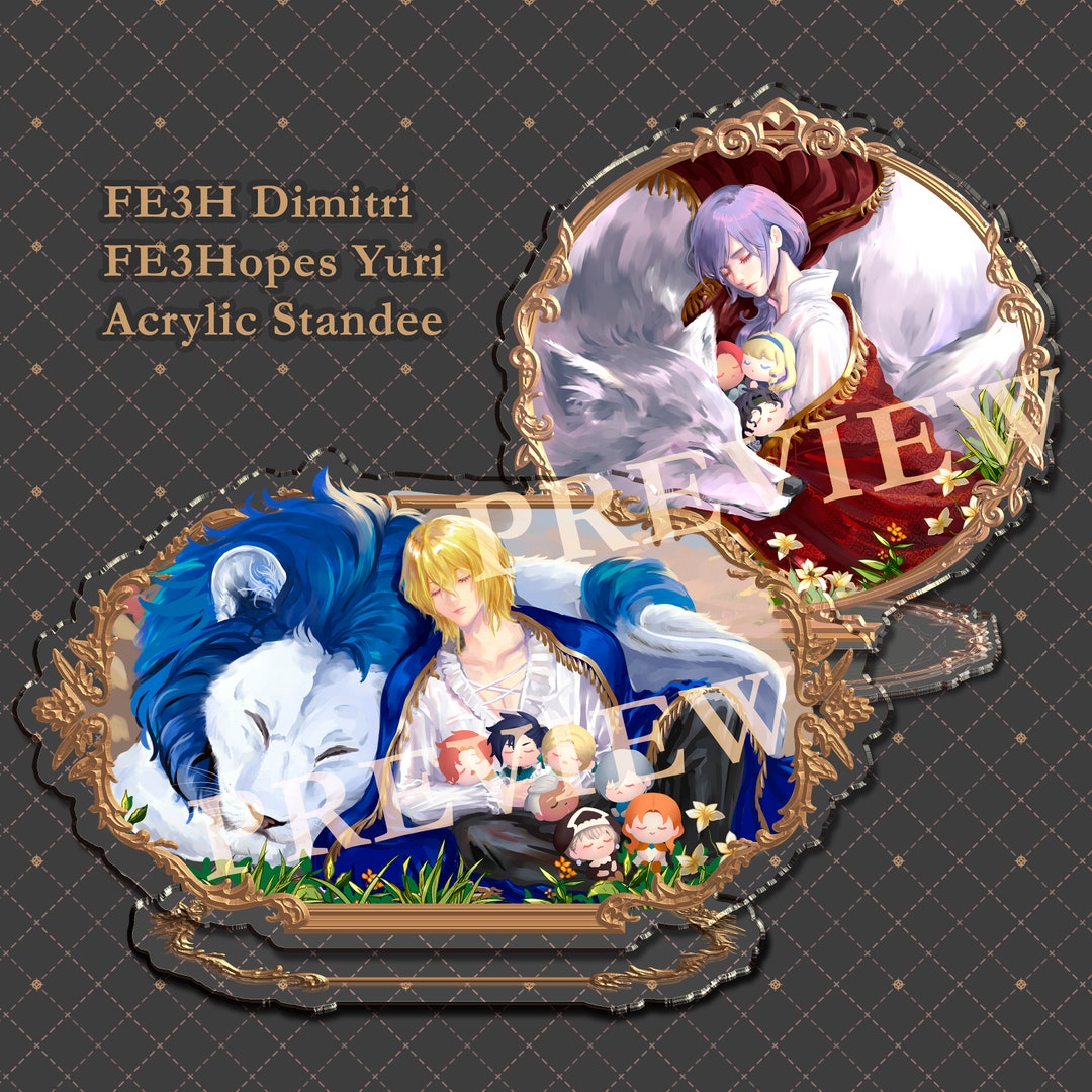 FE3H Dimitri & Yuri Acrylic Standee - Etsy