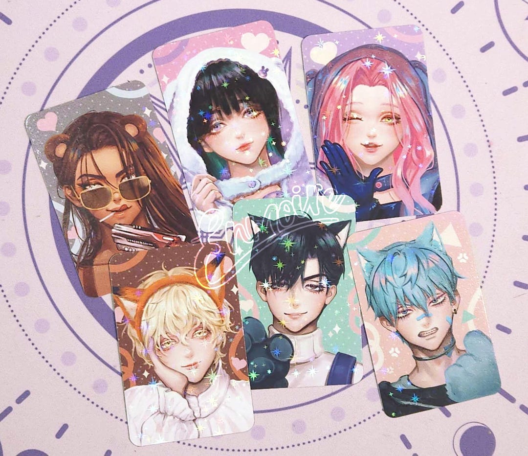 ALNST Fanmerch: Holo Photocard & Glitter Art Print (A6) - Etsy