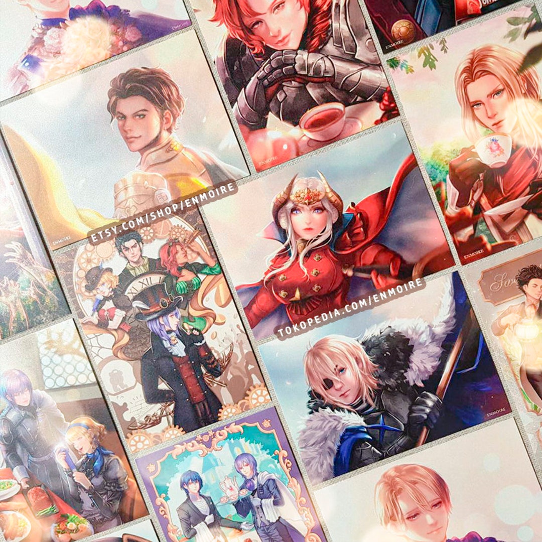 Need Phone# - Fire Emblem Mini Glitter Prints (a6-close to Postcard ...