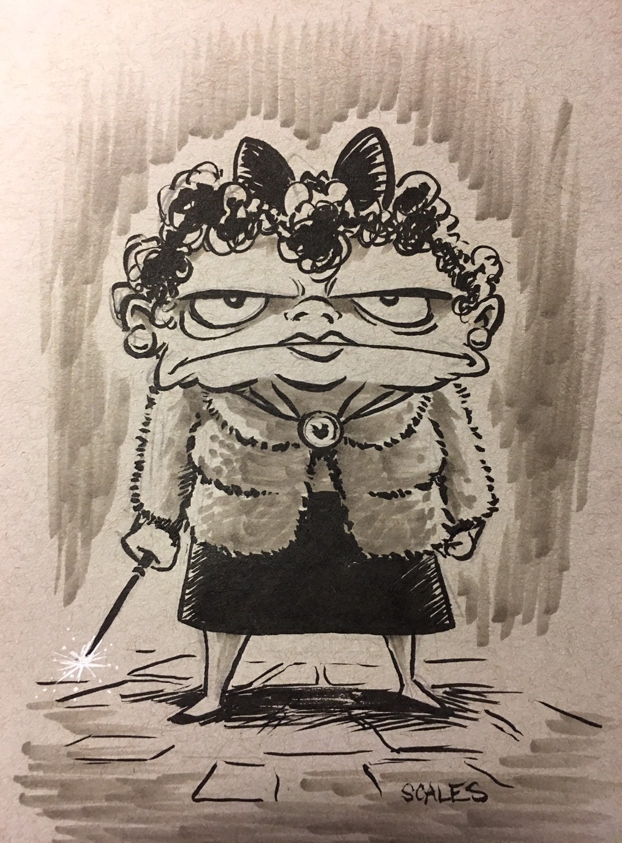 Dolores Umbridge Illustration