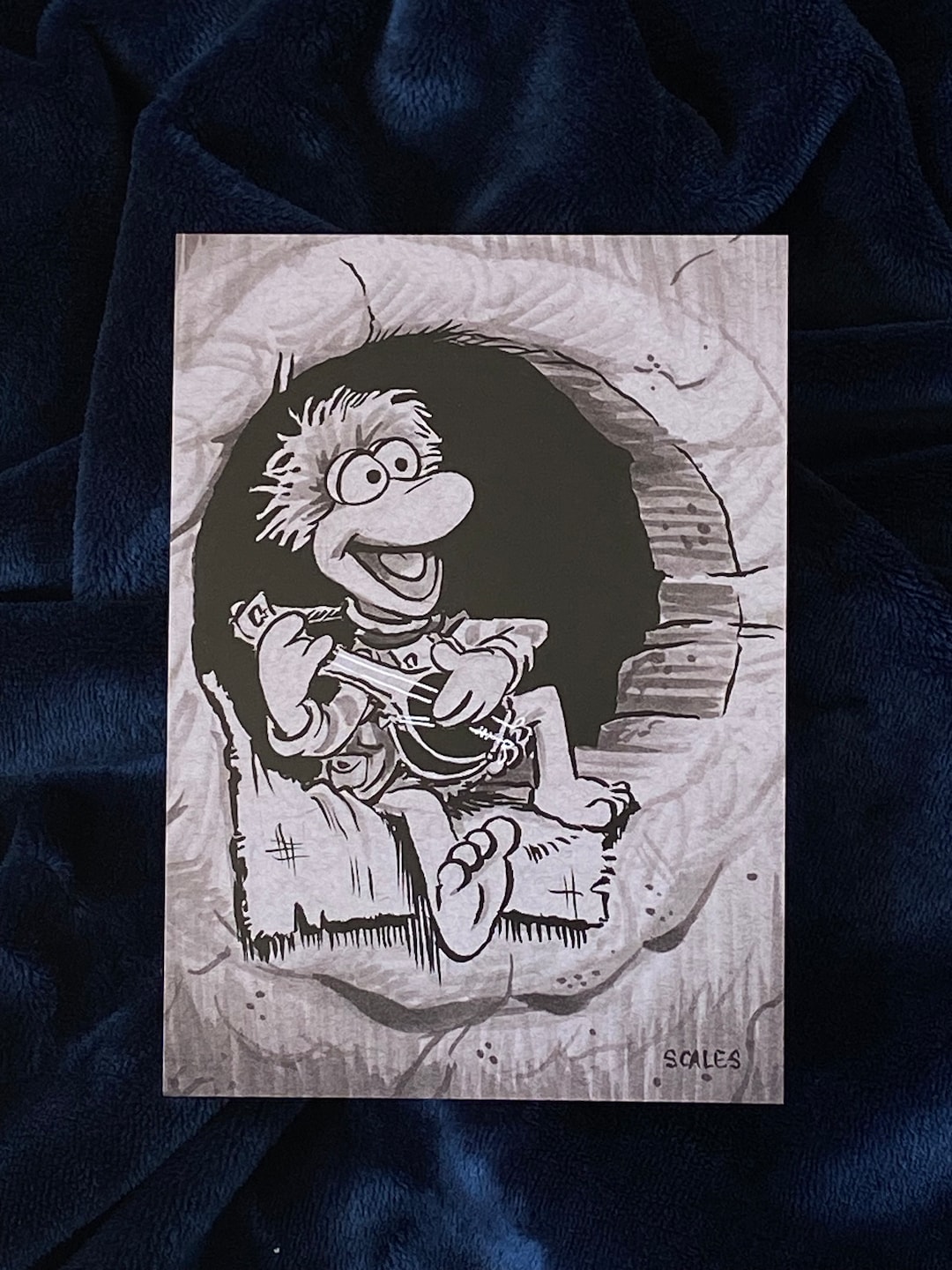 Gobo Fraggle Rock Fan Art Print 5x7 - Etsy