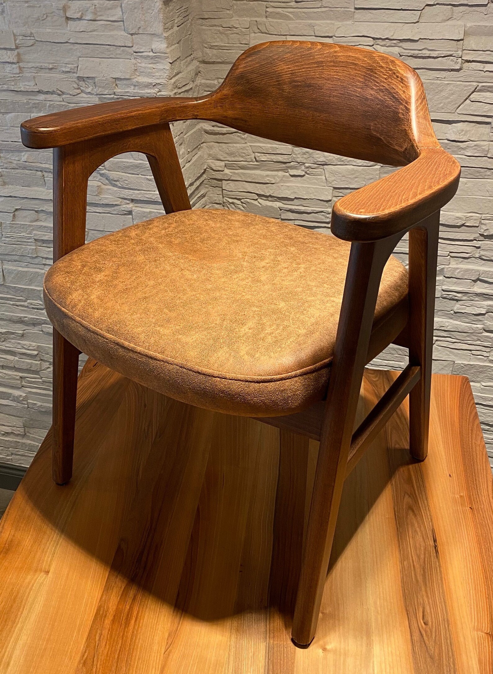 Line Wooden Chair - Etsy