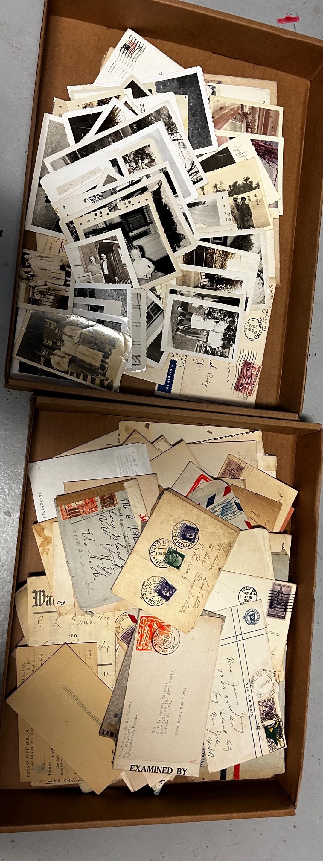 Dozens of Dates Envelopes From 1919-1940s. Some Letters Included With ...