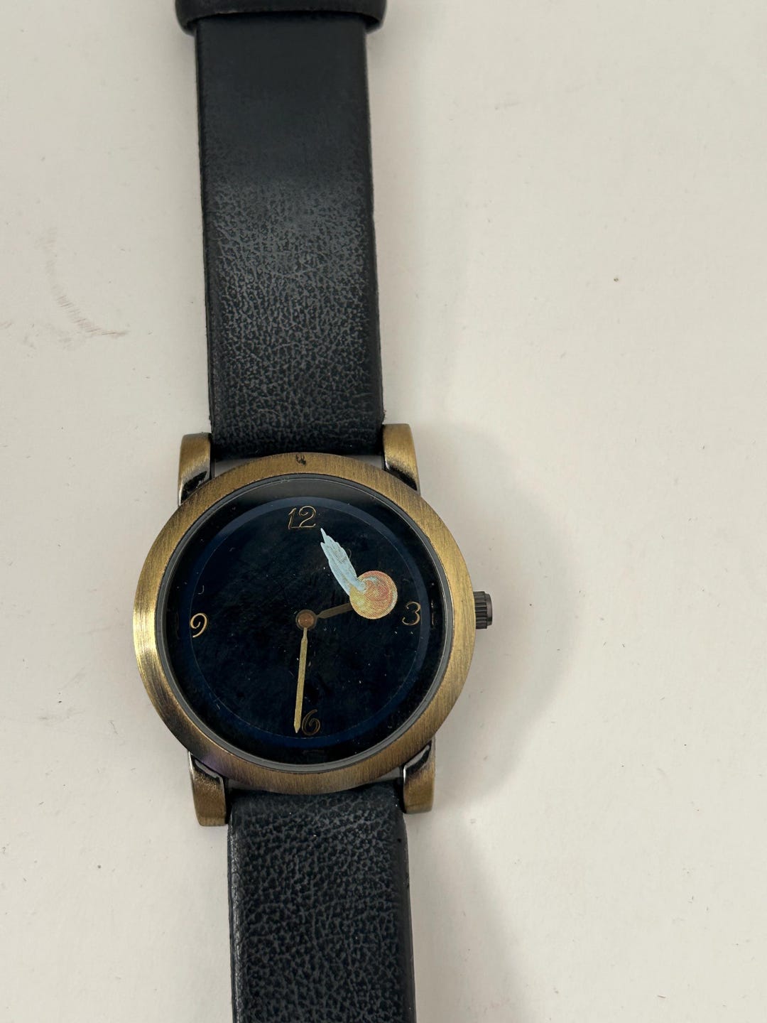 Vintage Harry Potter Golden Snitch Picture Magical Timepiece Watch Rare ...