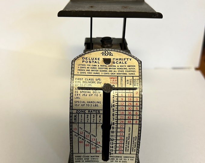 Vintage Postal Scale From the 1930’s & 1940’s - Etsy