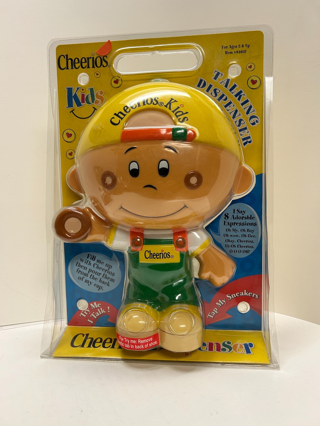Vintage Cheerios Kids Talking Dispenser 10.5 Tall 94037 - Etsy