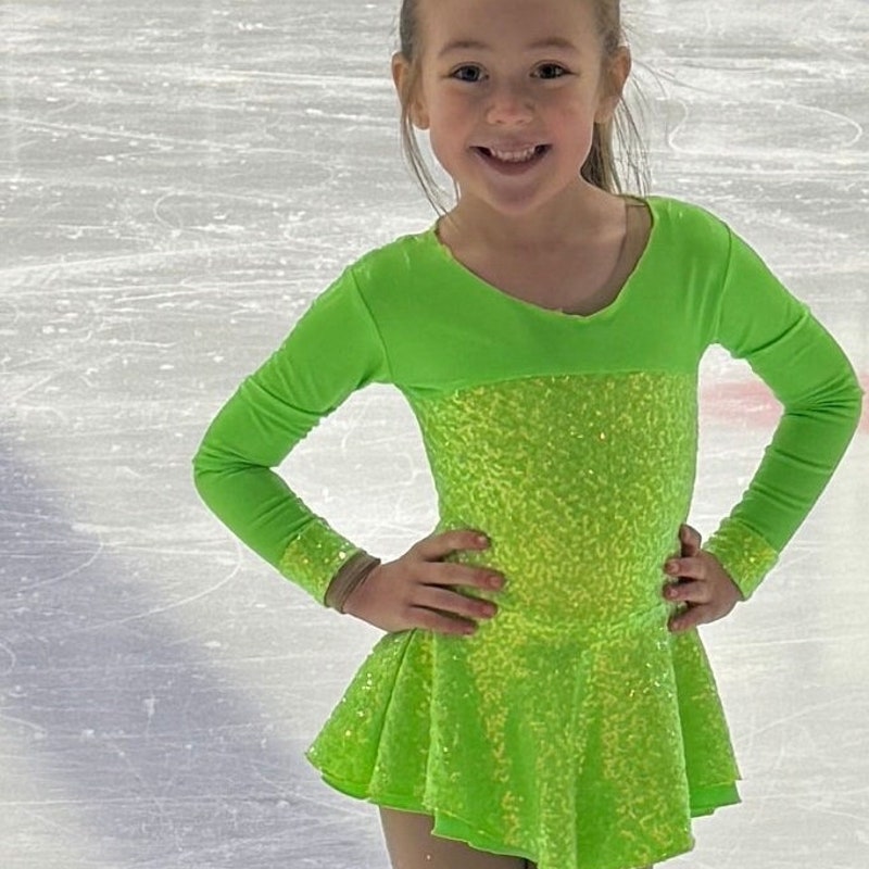 Ice Skating Outfits Green - Etsy