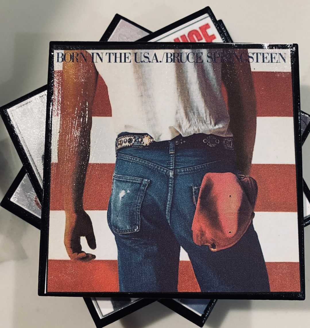 Handmade Bruce Springsteen Tile Coasters: Music Fan Gift - Etsy