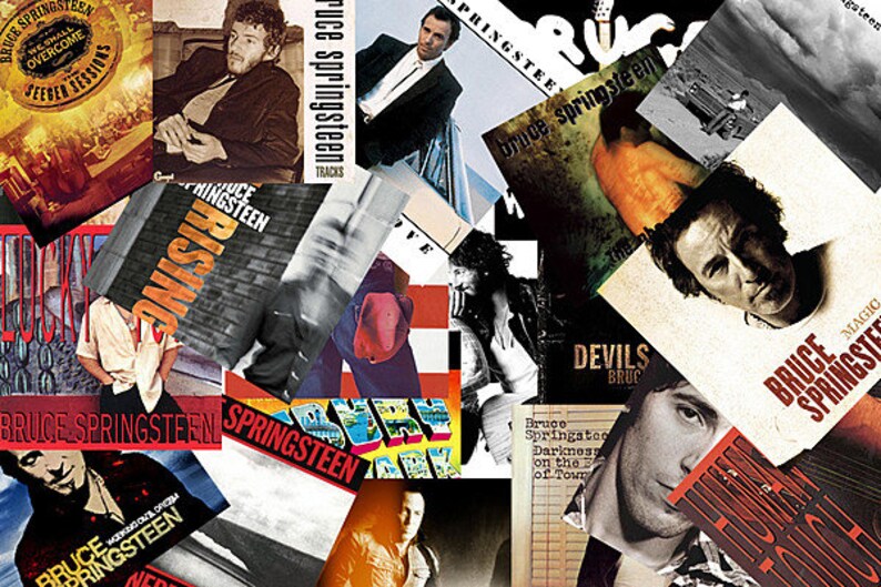 Handmade Bruce Springsteen Tile Coasters: Music Fan Gift - Etsy